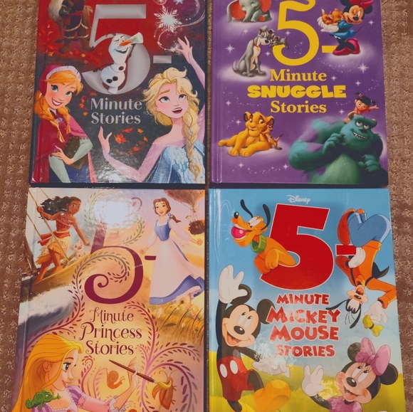 Disney | Toys | Bundle Disney 5 Minute Stories Books | Poshmark